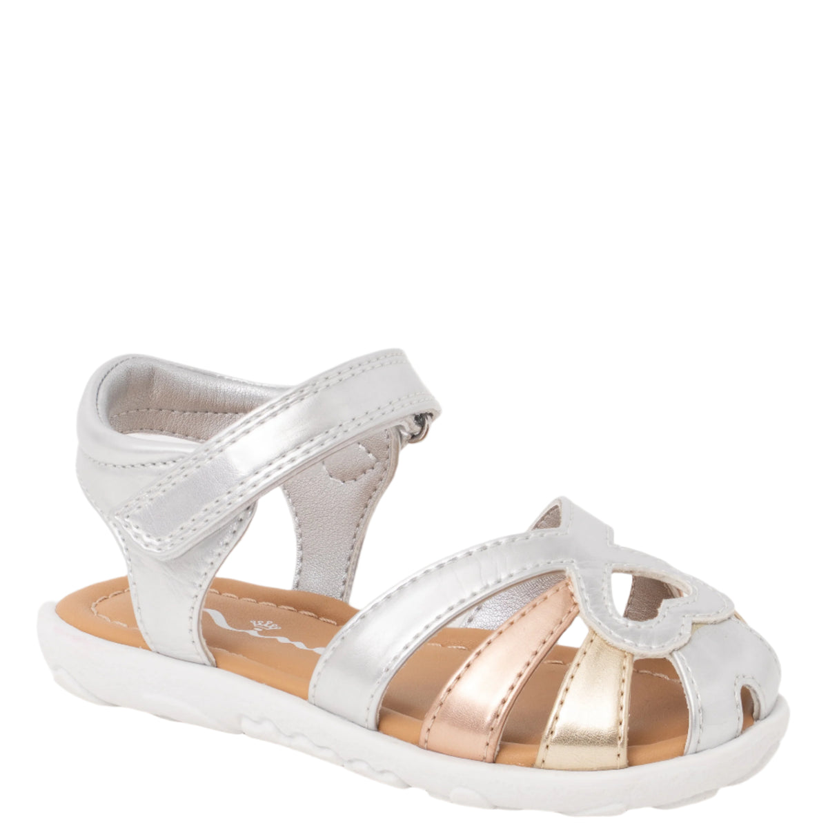 Girls Dallina Miscellaneous Velcro Fisherman Sandals | Nina Shoes