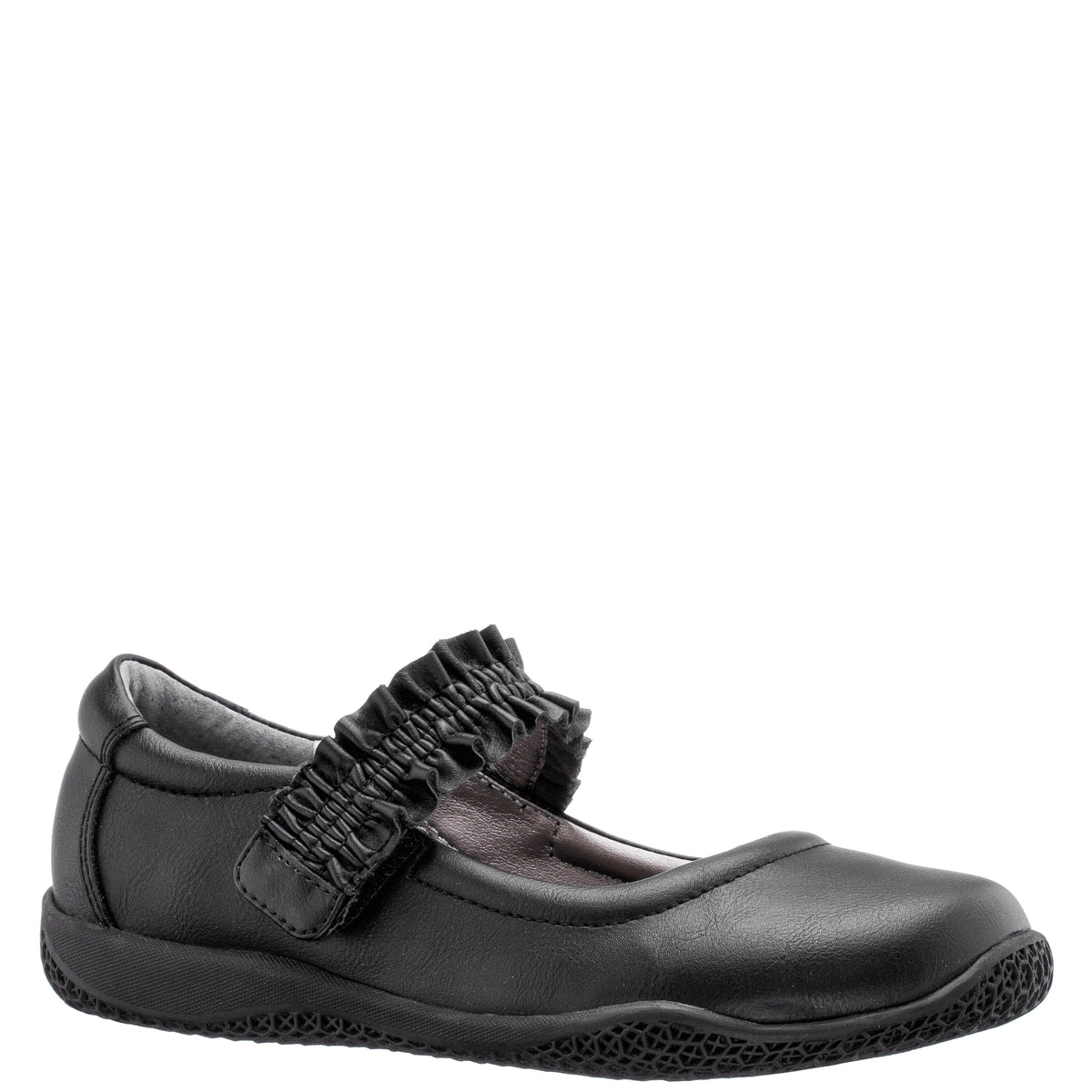 Girls Lindzee Black-Tumbled | Nina Shoes
