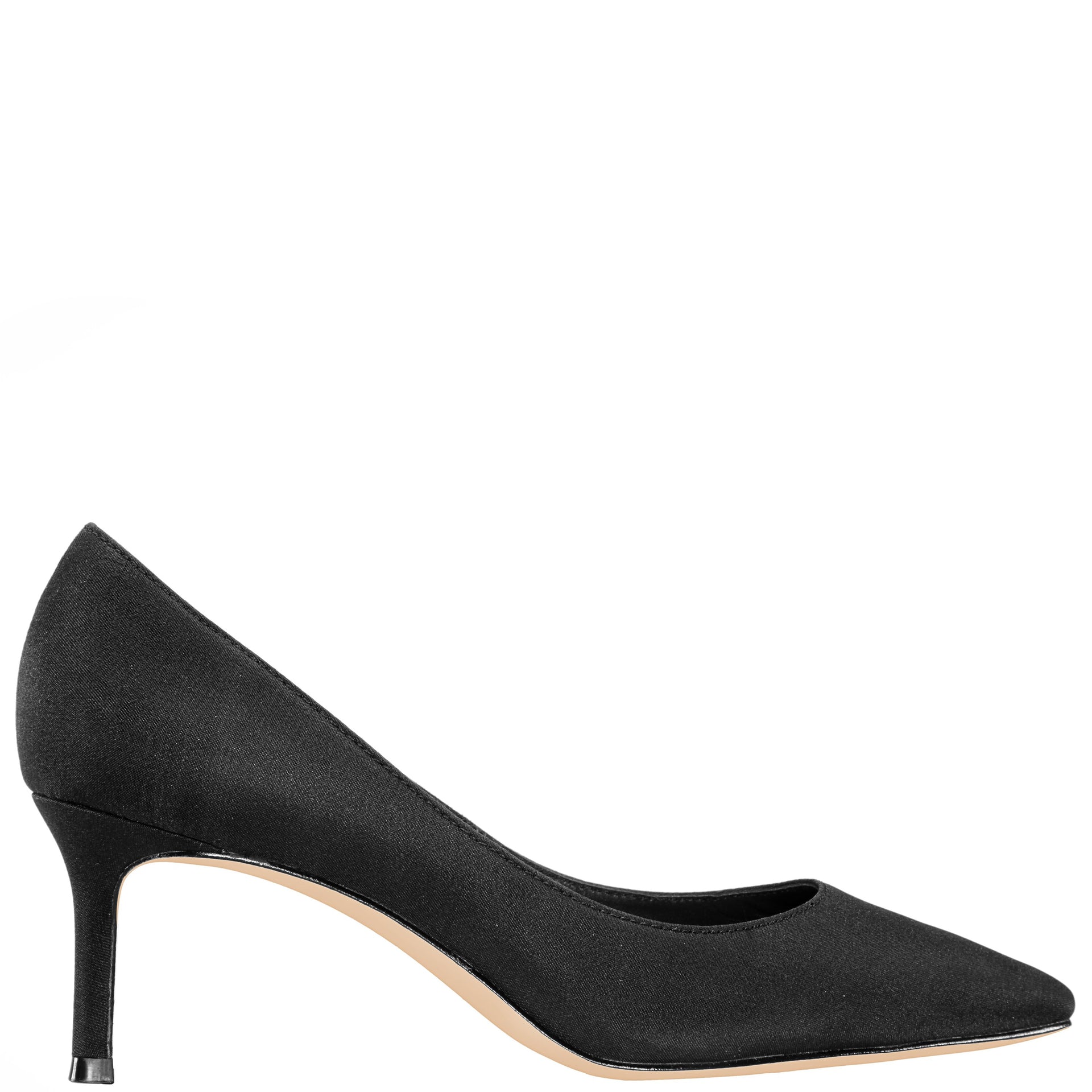 Womens Nina60 Black Mid-Heel Classic Pump | Nina Shoes