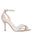 Womens Venus New Silver Satin High-Heel Dress Sandal | Nina Shoes